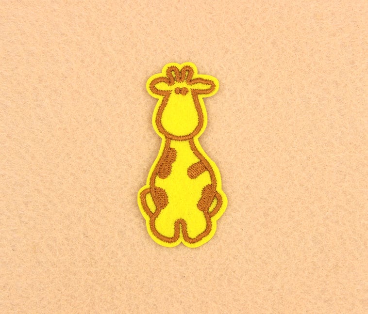 Giraffe Patch Iron on Patch DIY Patch Embroidered Patch - Etsy UK