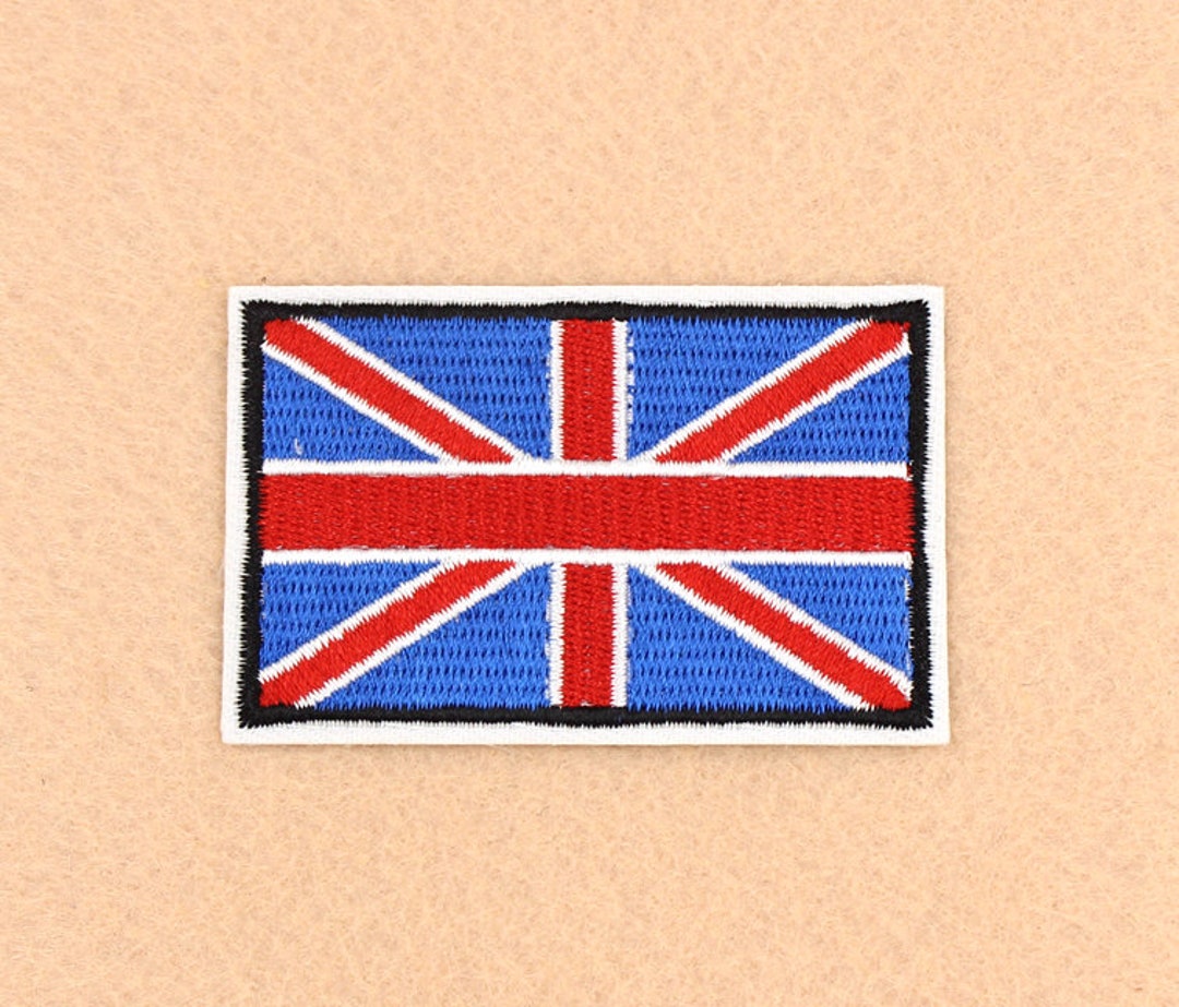 UK Flag Patch Iron on Patch DIY Patch Embroidered Patch - Etsy