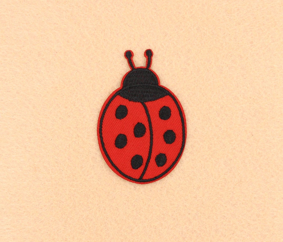 Ladybug Patch Iron on Patch DIY Patch Embroidered Patch Applique ...