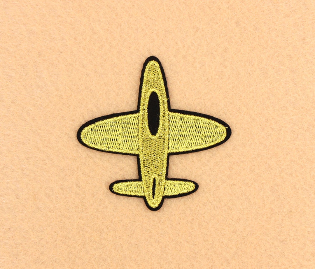 Airplane Patch Iron on Patch DIY Patch Embroidered Patch Applique ...