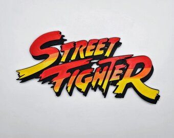 Street Fighter Logo - Etsy