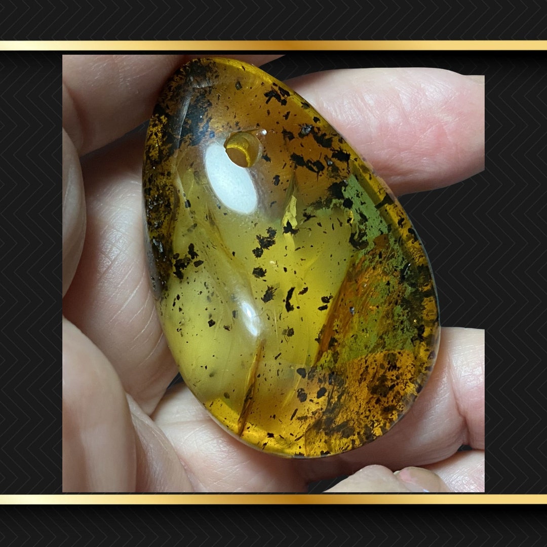 Strikingly Beautiful Baltic Amber Stone Drilled Pendant Frothy White ...