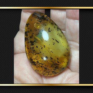 Strikingly Beautiful Baltic Amber Stone Drilled Pendant Frothy White ...