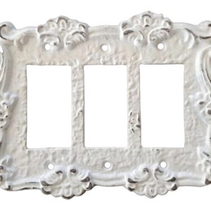 Cherub and Rose 3 Metal and Resin Switch Light Metal Switch Antique ...