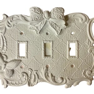 Bow Butterfly 3 Switch Rocker Wall Light Socket Cover - Etsy
