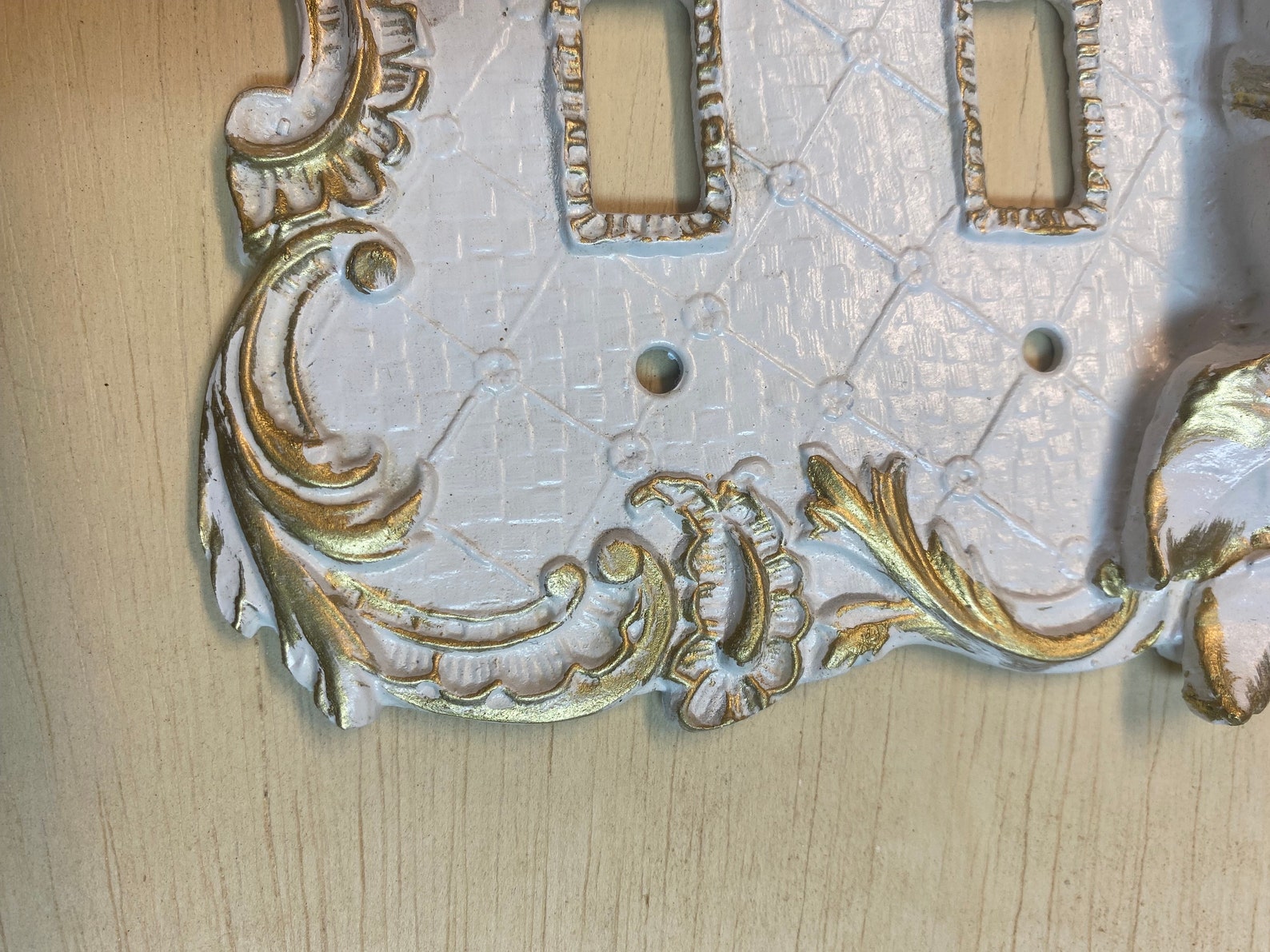 Cherub Roses Metal Light for 2 Switch Plate - Etsy