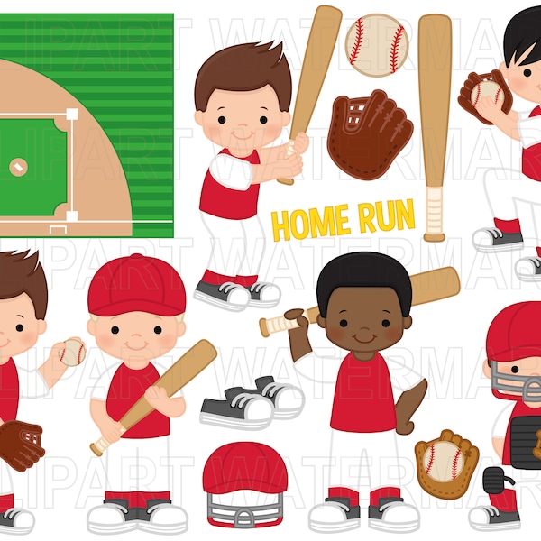Baseball Home Run - Etsy