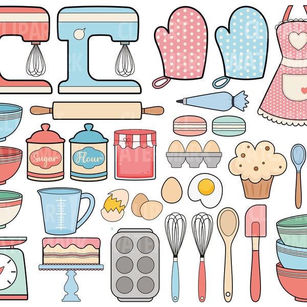 Retro Baking - Etsy