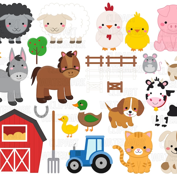 Chicken Duck Farm Art - Etsy