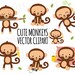 Vector Clipart Kawaii Cats Cute Cats Clipart Set High Quality Vectors ...