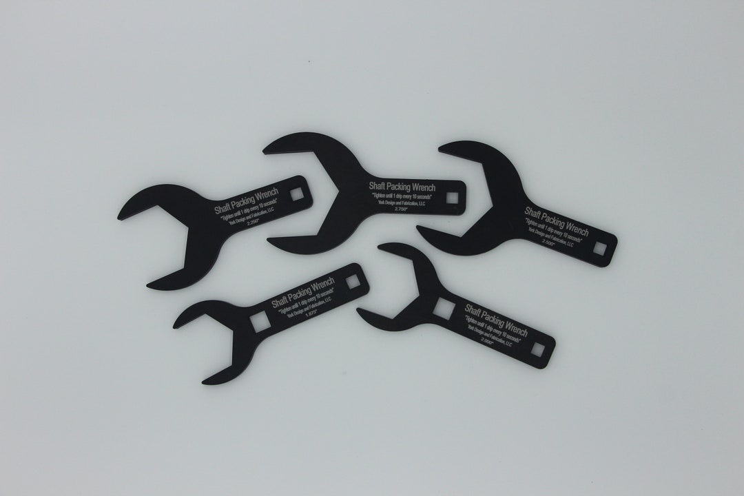 Shaft Packing Wrench Set for Inboards (stuffing Box / Packing Gland) - Etsy