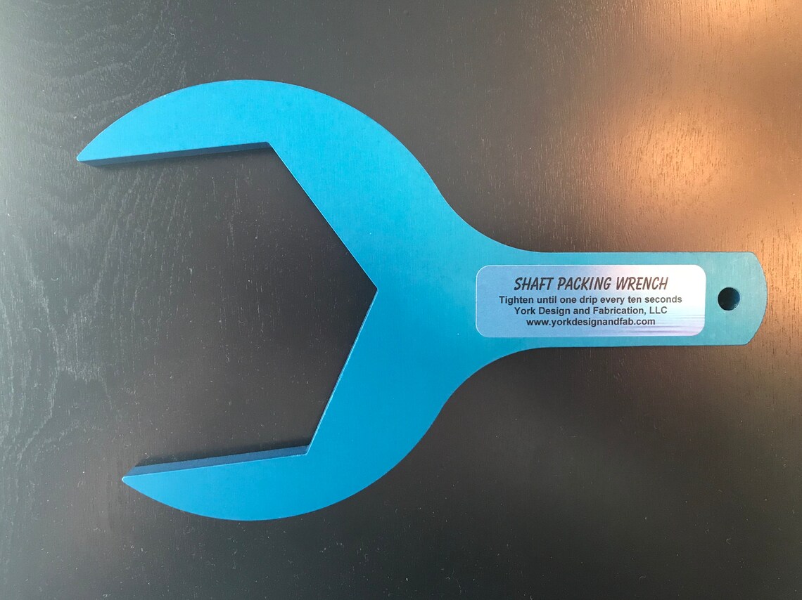3-1/2" Shaft Packing Wrench for "rudder Stuffing Box" Packing Gland - Etsy