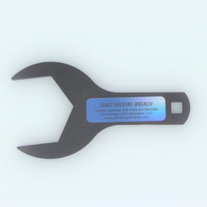 2-1/4" Shaft Packing Wrench for "rudder Stuffing Box" Packing Gland - Etsy
