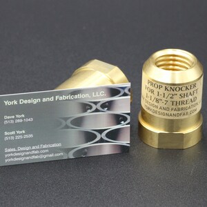 Prop Knocker - Fits 1-1/2" Shafts (harmonic Style Prop Removal Tool) - Etsy