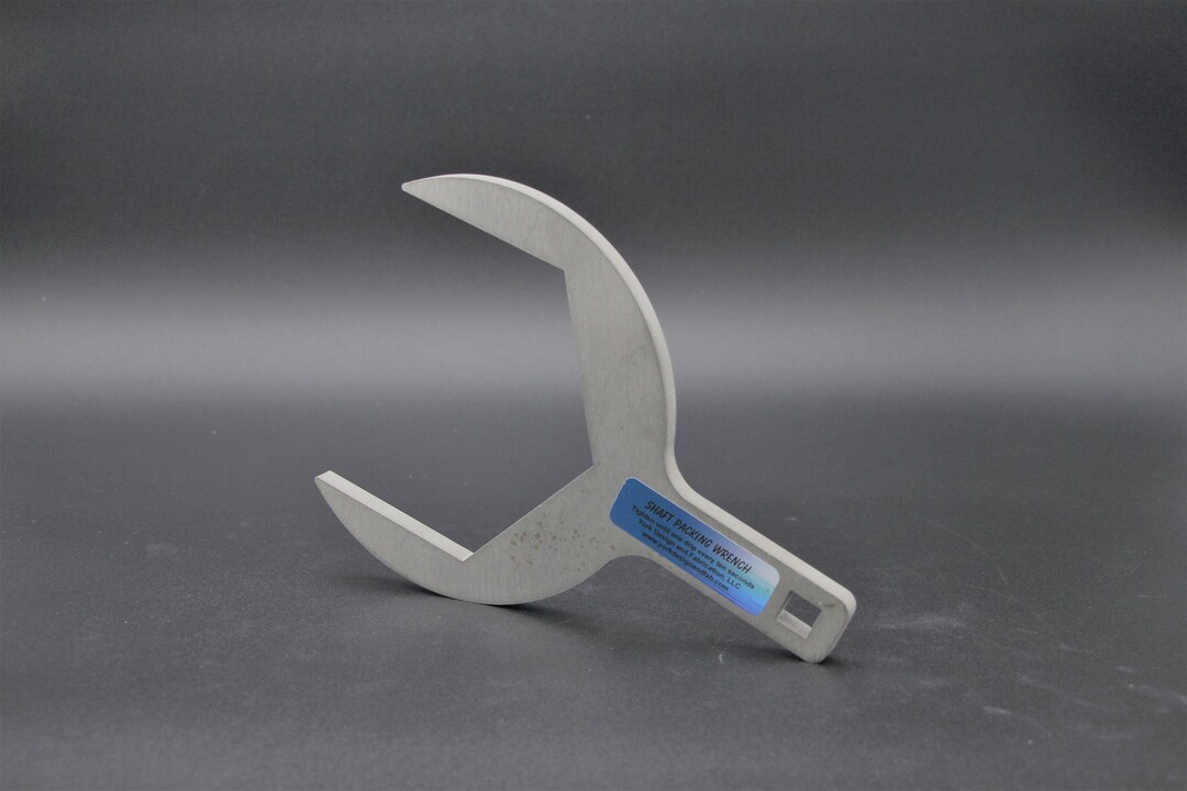 5" HT Shaft Packing Wrench With 1/2" Drive, Made From 3/8" Thick 304 ...
