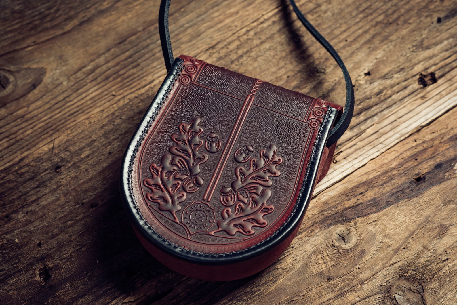 Small Dark Red Leather Shoulder Bag Crossbody Bag Red Purse - Etsy