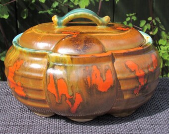 Uranium Glaze Bowl - Etsy