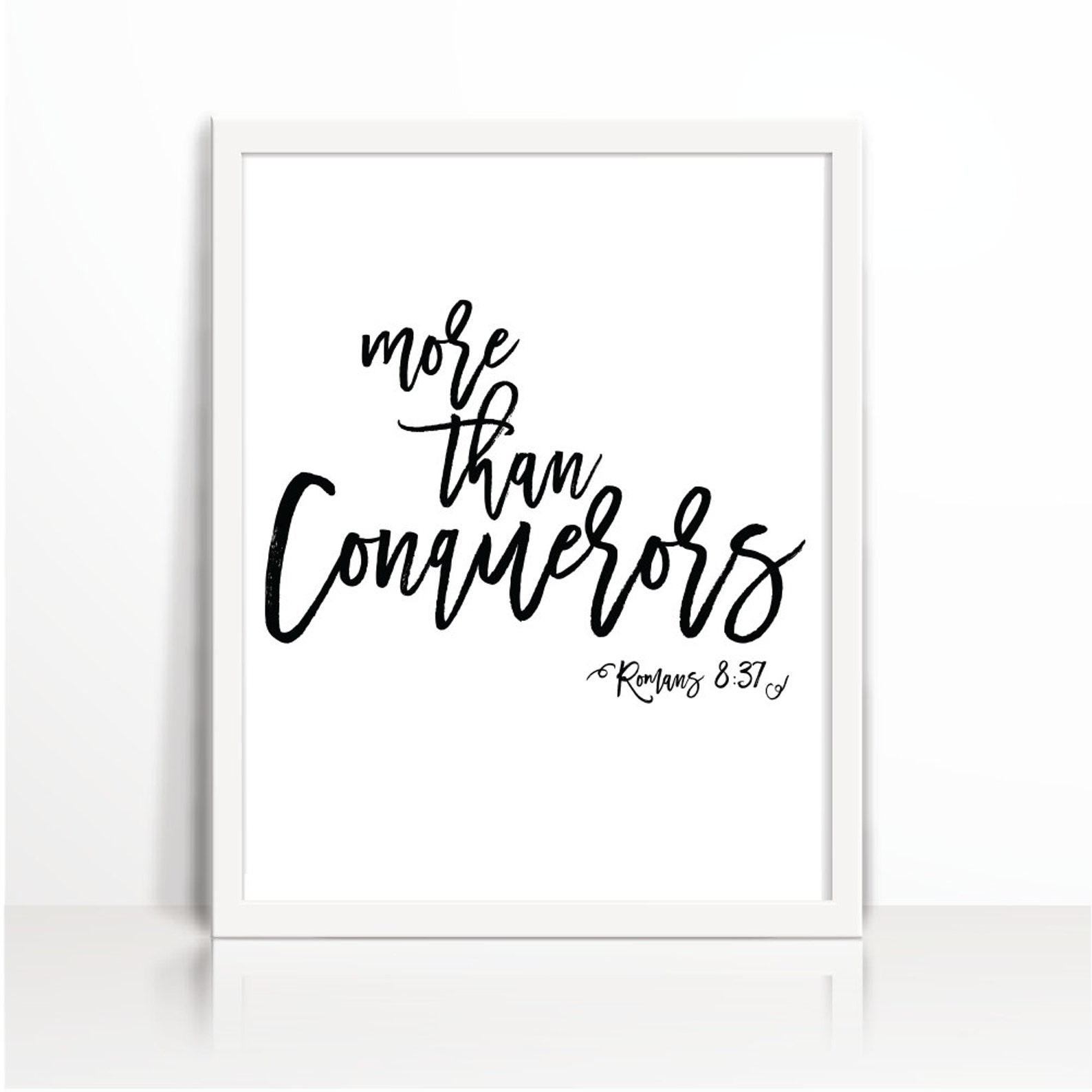 Bible Verse, More Than Conquerors, Romans 8 37, Prayer Works, Scripture ...