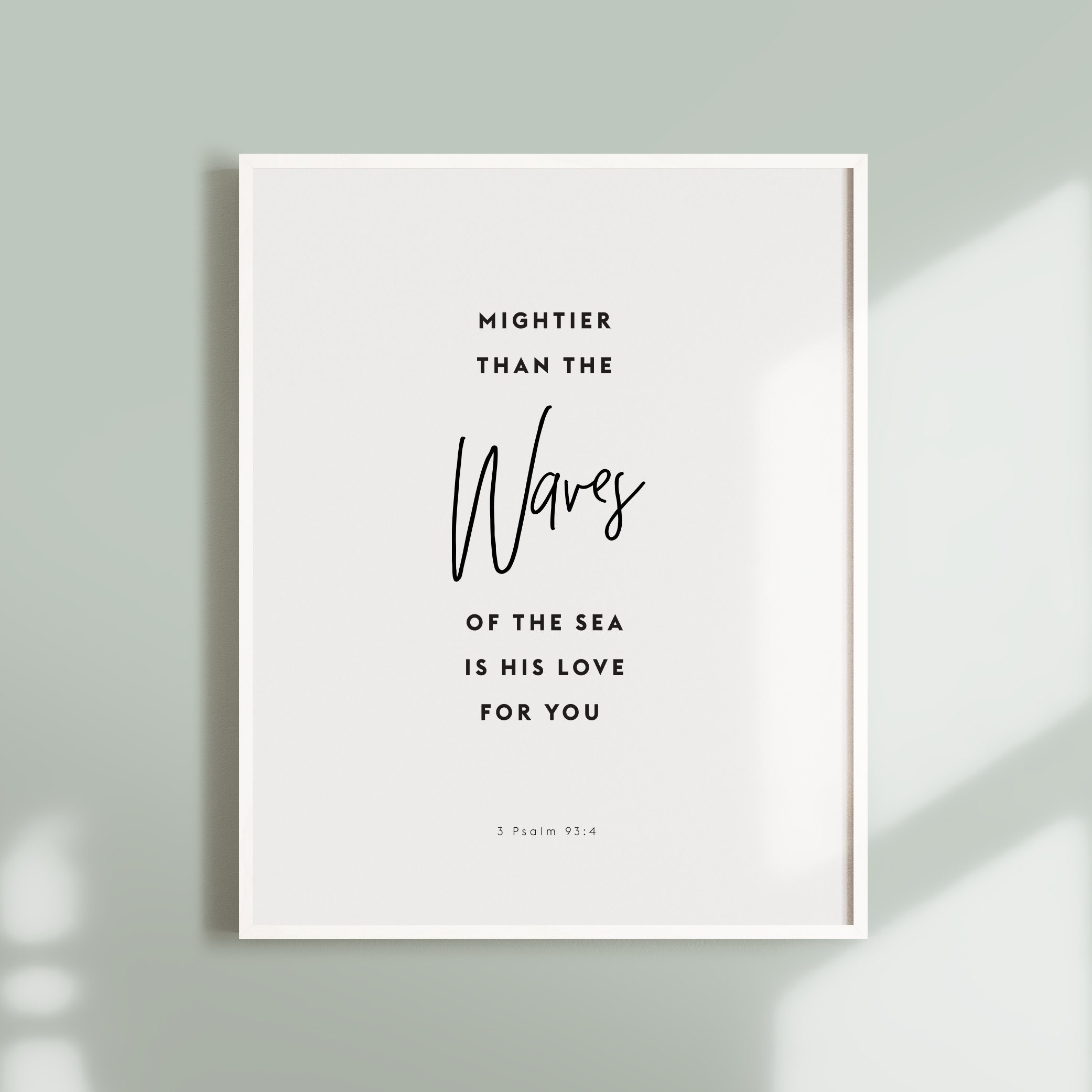 Bible Art Bible Gift Christian Printable Printable - Etsy