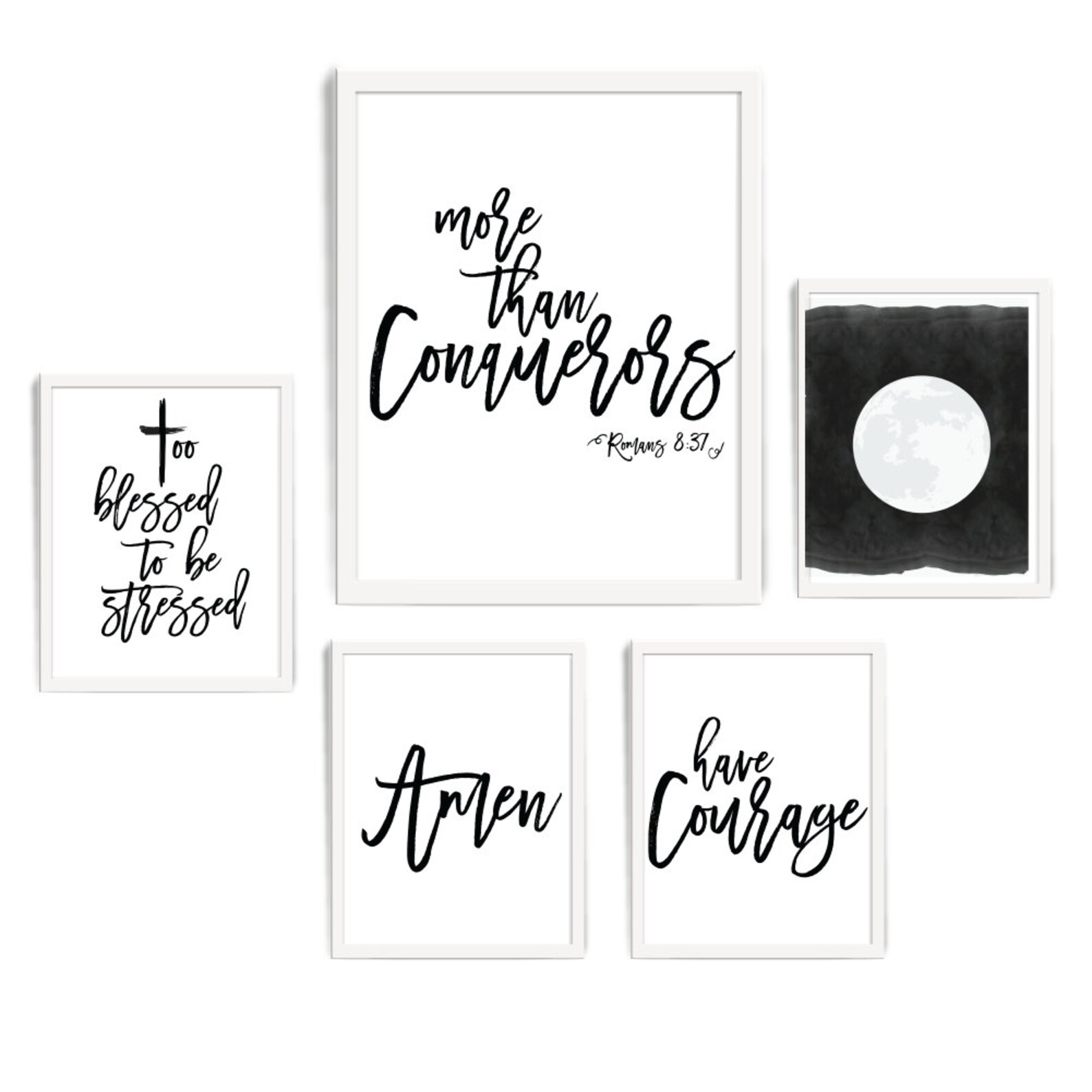 Bible Verse, More Than Conquerors, Romans 8 37, Prayer Works, Scripture ...