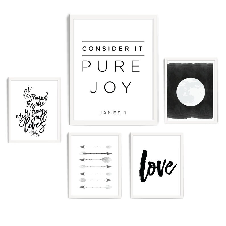 Consider It Pure Joy Faith Bible Verse Verse Printable - Etsy