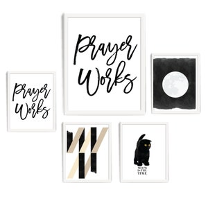 Bible Verse, Prayer Works, Scripture, Bible Verse Art, Christian Print ...