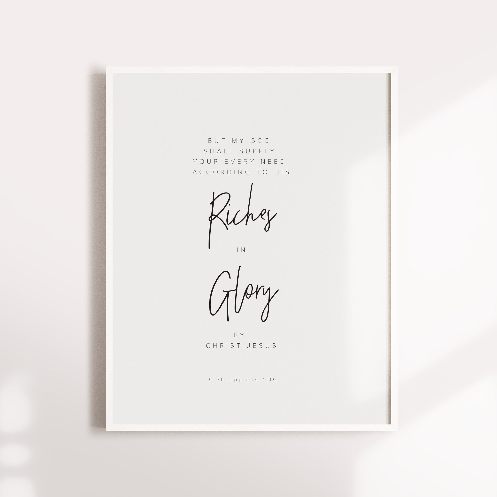 Christian Wall Art, Bible Verses Printable, Scripture Art, Bible Verse ...