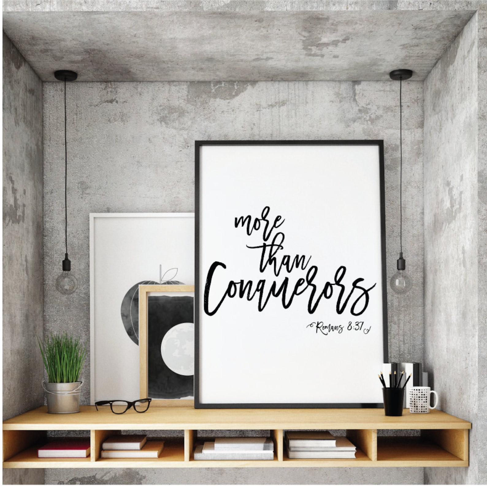 Bible Verse, More Than Conquerors, Romans 8 37, Prayer Works, Scripture ...