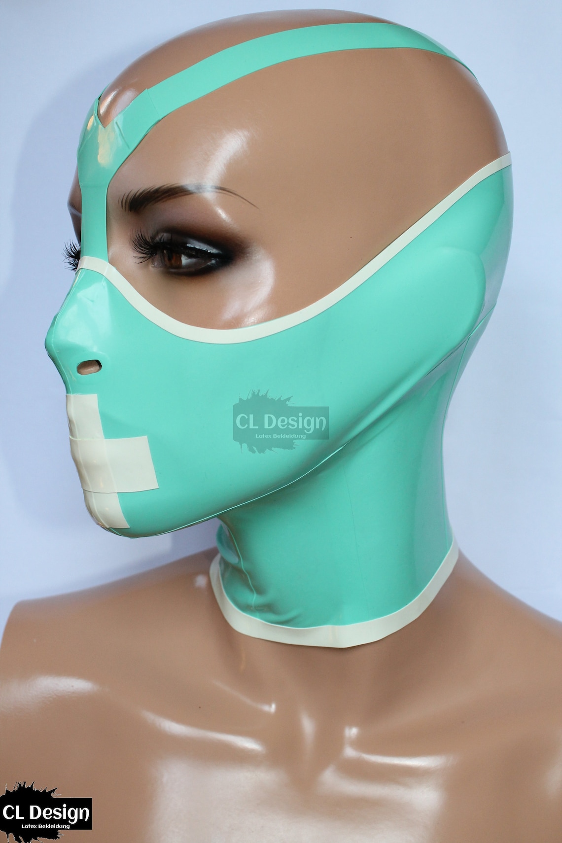 Cl Design Ladies Latex Nurse Mask For Men And Women With Etsy