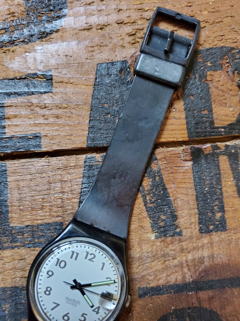 Vintage Swatch Watch GB 413 - Etsy