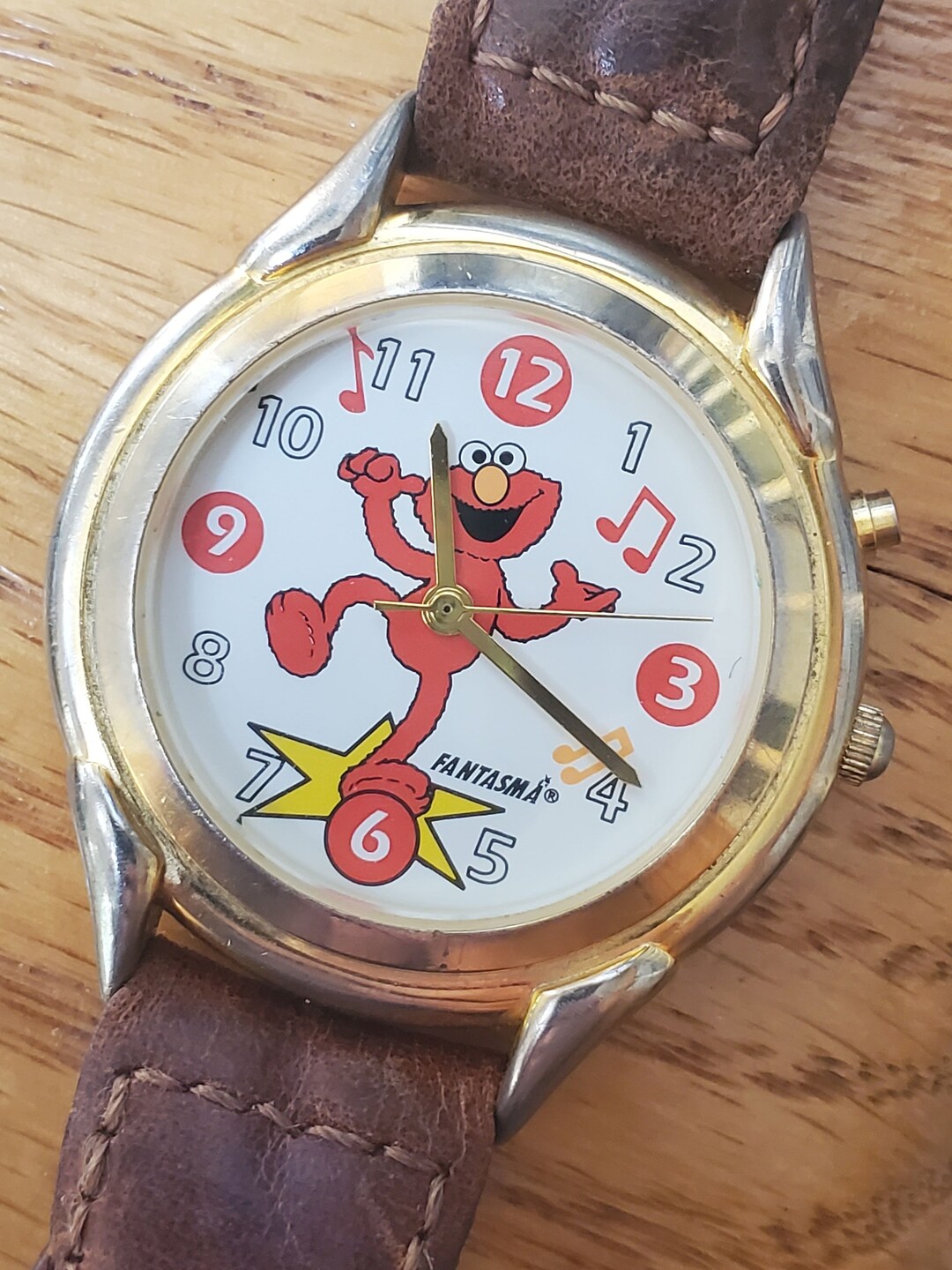 Vintage Sesame Street Elmo Musical Watch - Etsy