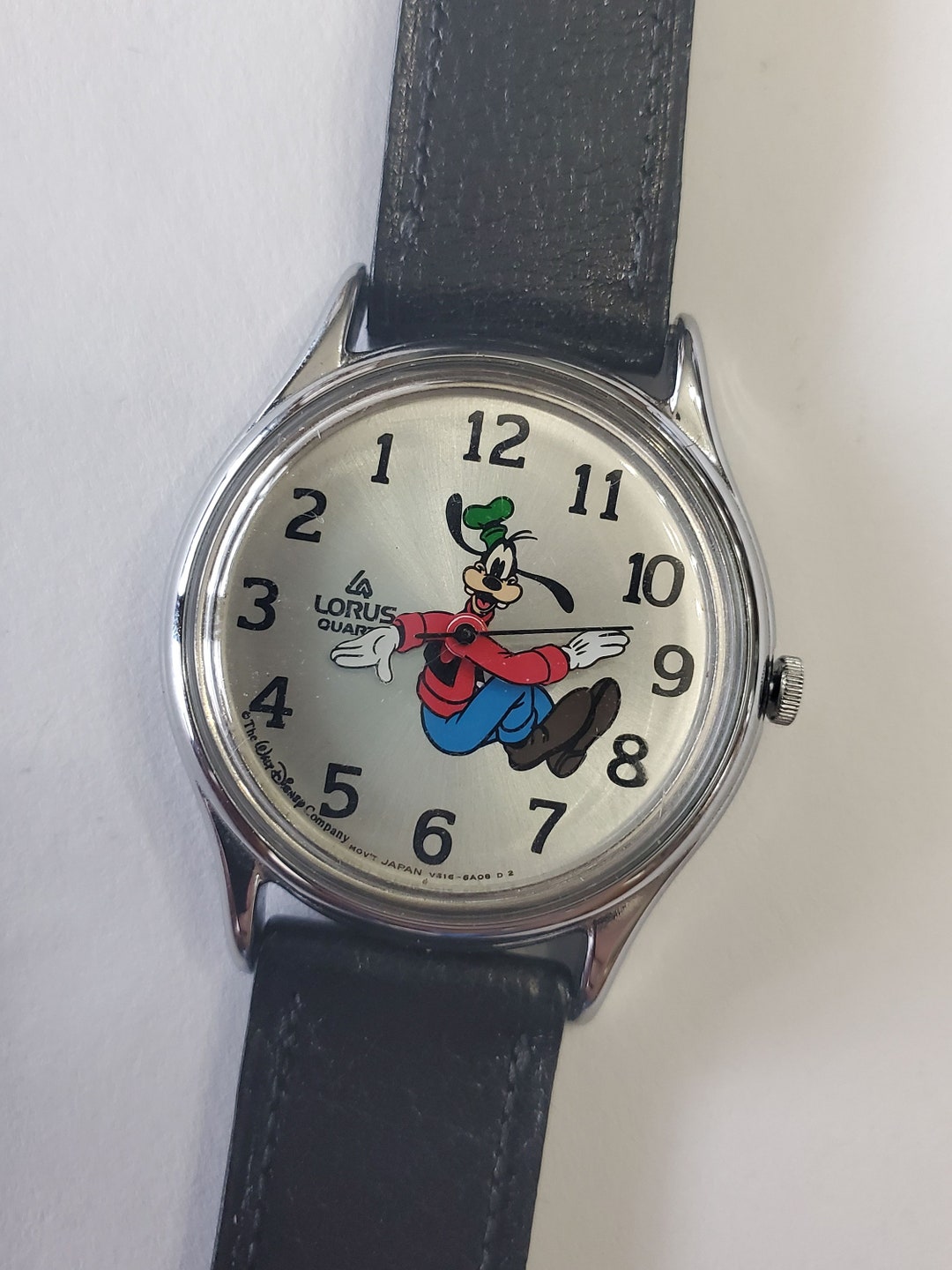 Vintage Lorus Goofy Backwards Watch - Etsy