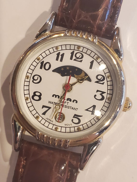 Vintage Milan Moonphase Ladies Watch - Gem