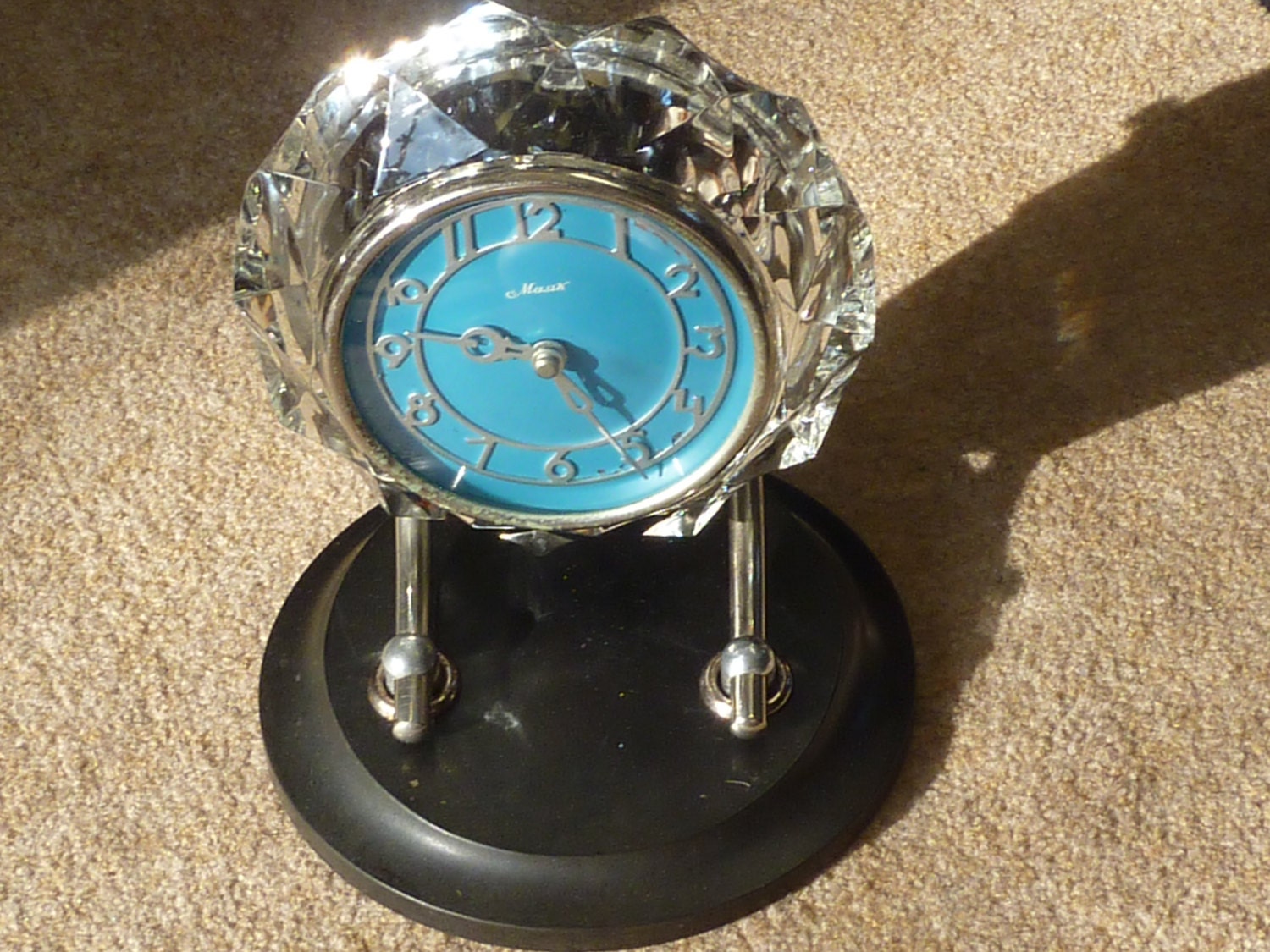 Vintage 8 Day Clock Working with Bakelite Base | Etsy