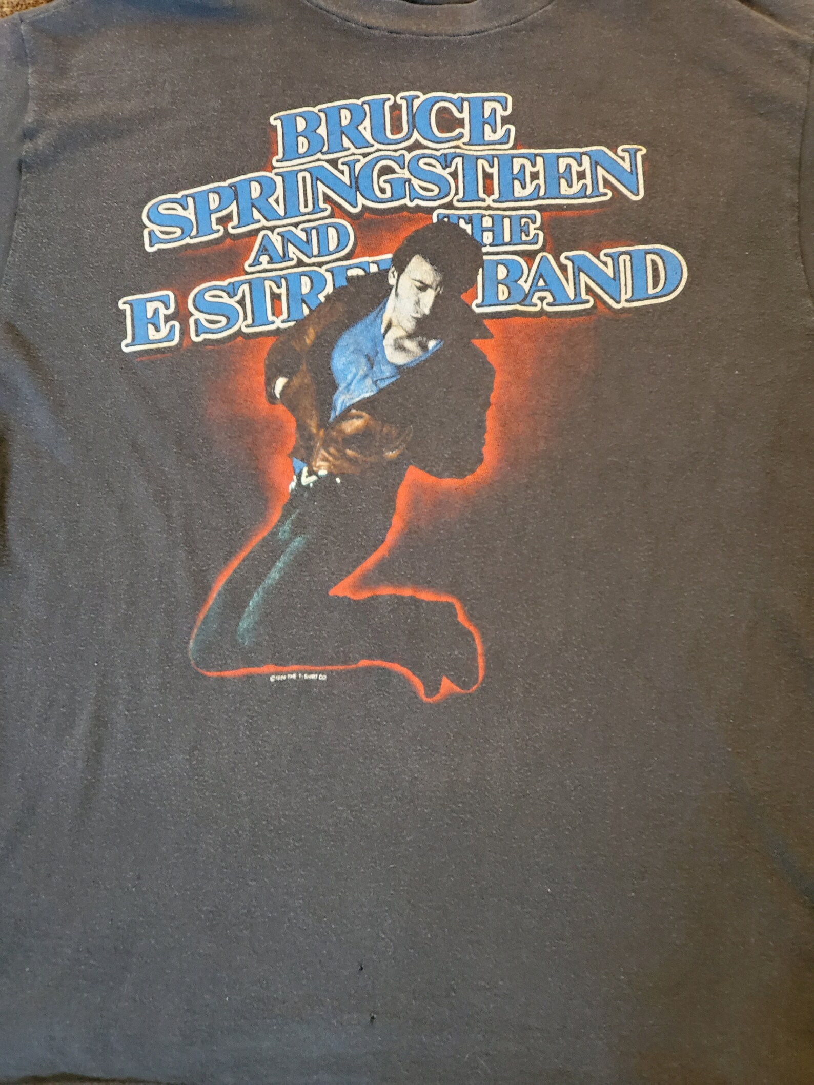 Vintage Bruce Springsteen Concert T-shirt 1984-85 Born in - Etsy