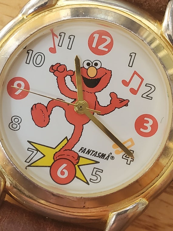 Vintage Sesame Street - Elmo - Musical Watch - Gem