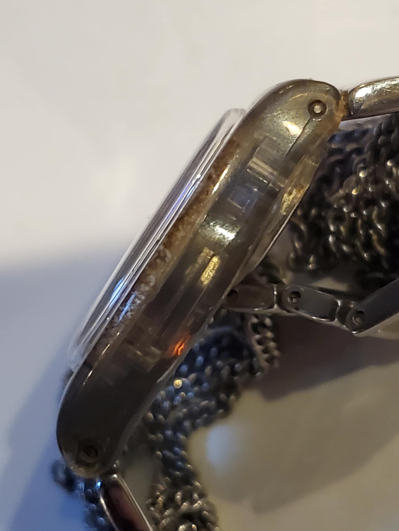 Swatch Watch With Metal Chain Strap small Head - Etsy