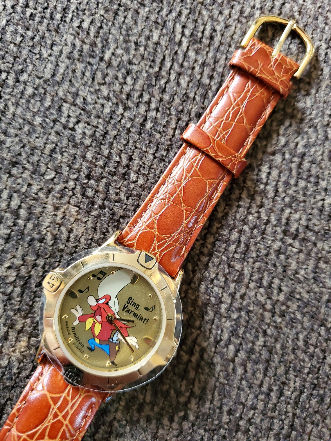 Vintage Armitron Musical Yosemite Sam Watch | Etsy