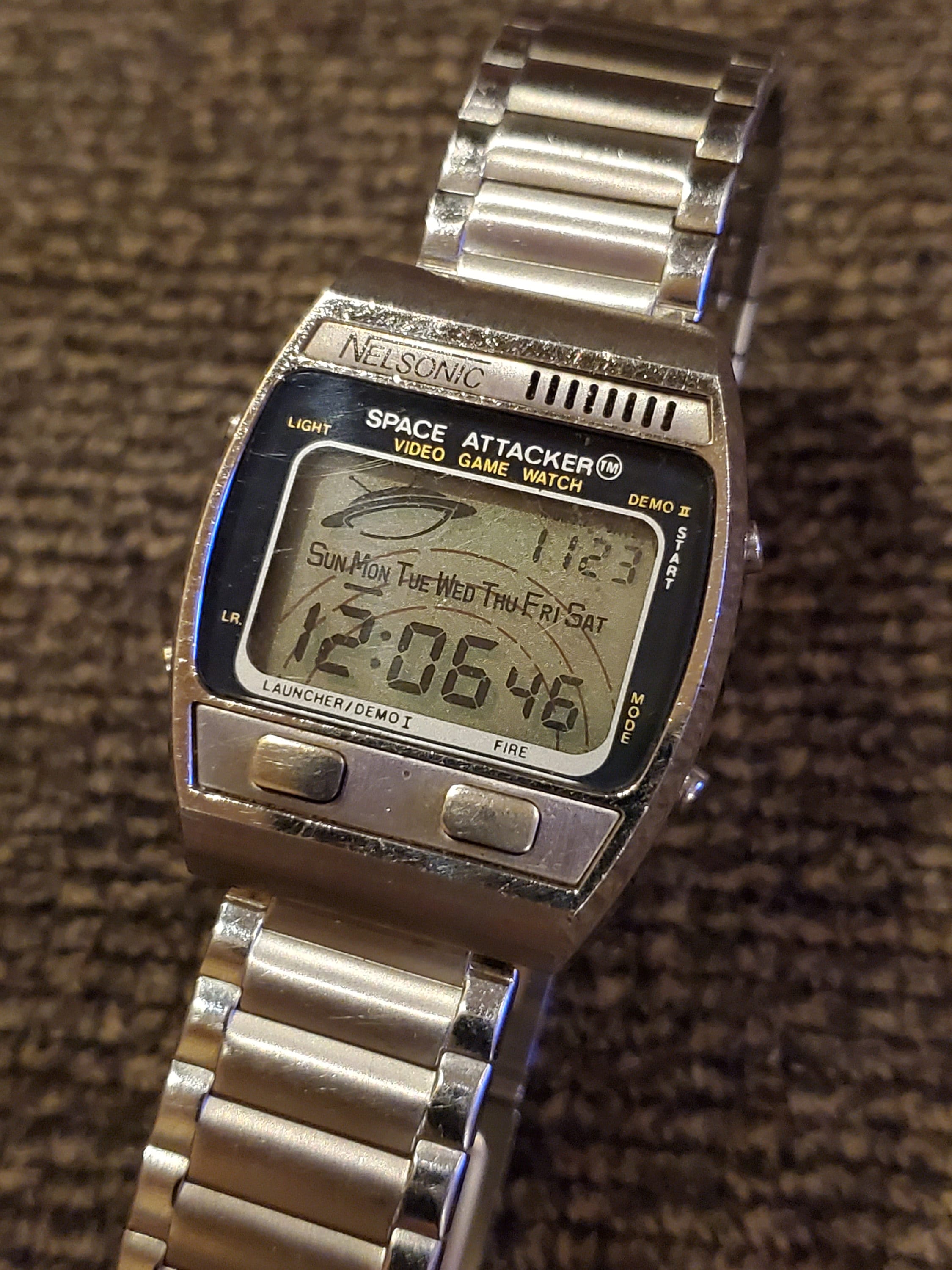 Nelsonic digital watch face. Multi function face. Sold as is - munimoro ...