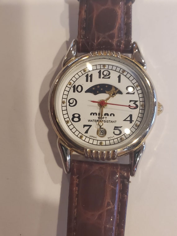 Vintage Milan Moonphase Ladies Watch - Gem