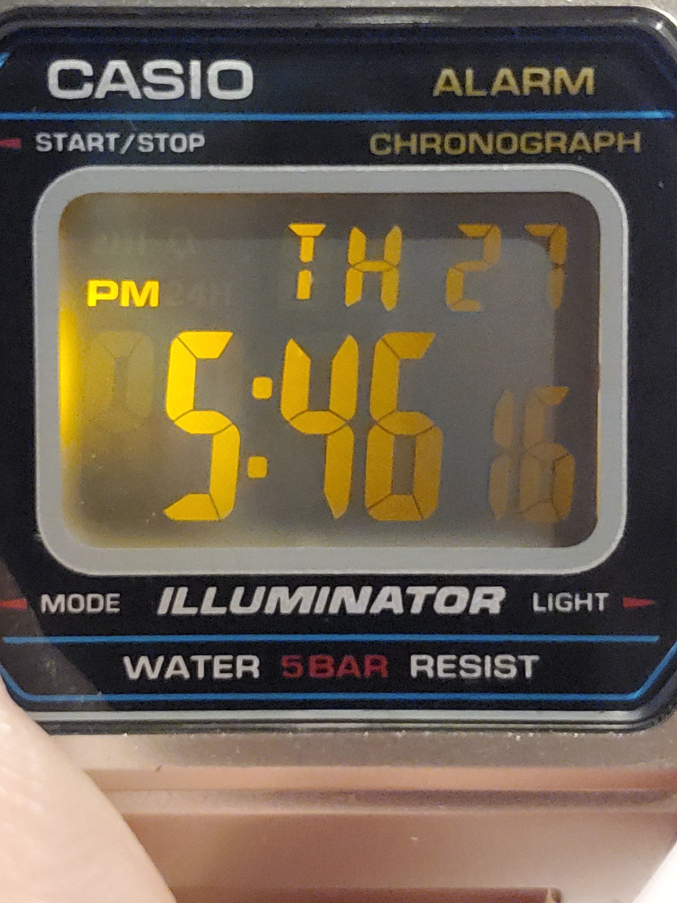 Vintage Casio LDF-20 World Time, 5 Alarm Watch - Etsy