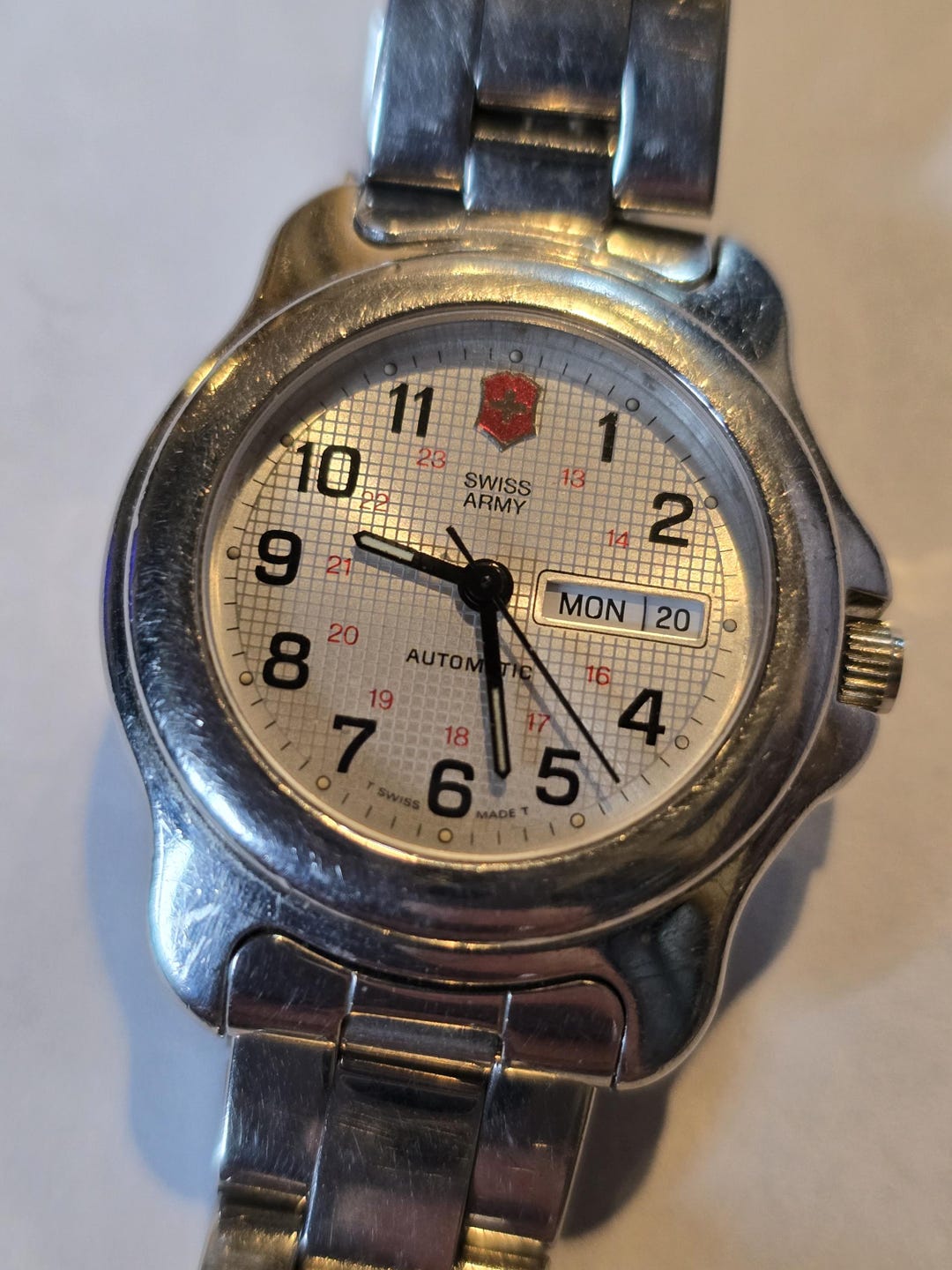 Vintage Swiss Army Automatic Watch Ladies With Day & Date - Etsy