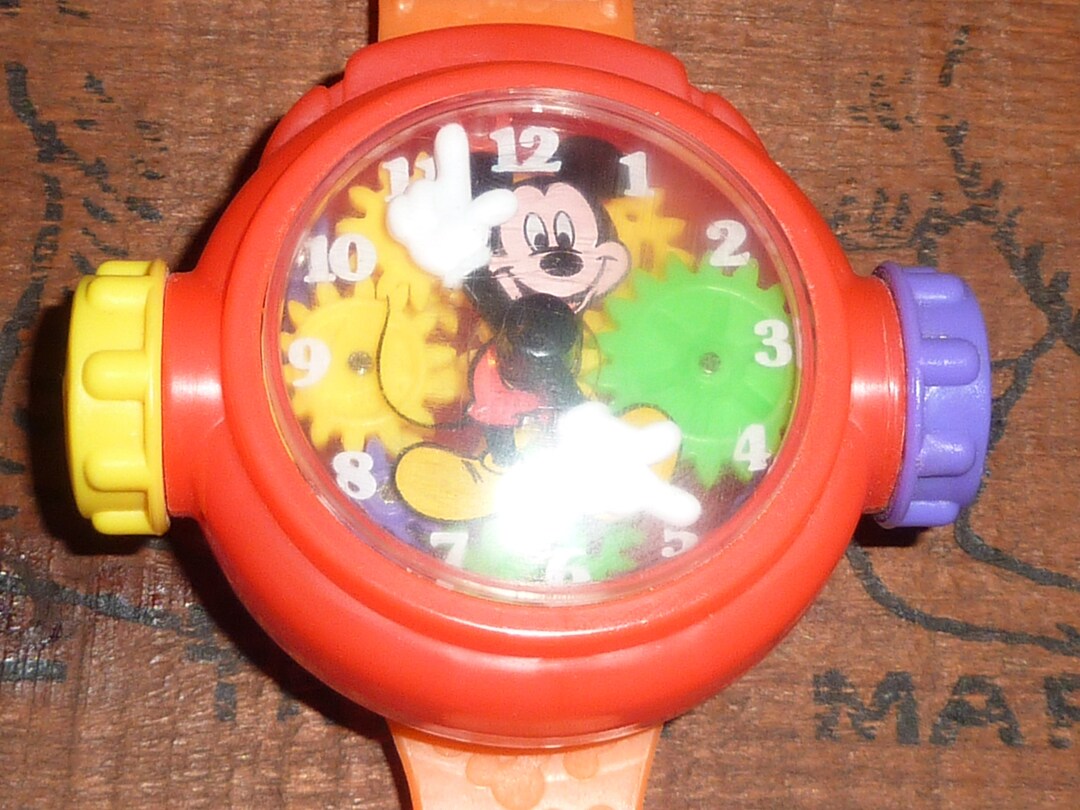Toy Mickey Mouse Watch/noise Maker - Etsy