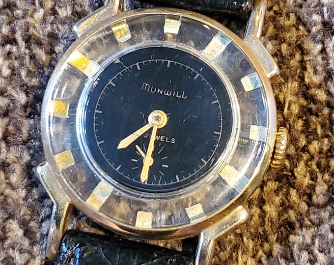 Vintage Munwill Wind-up Watch - Etsy
