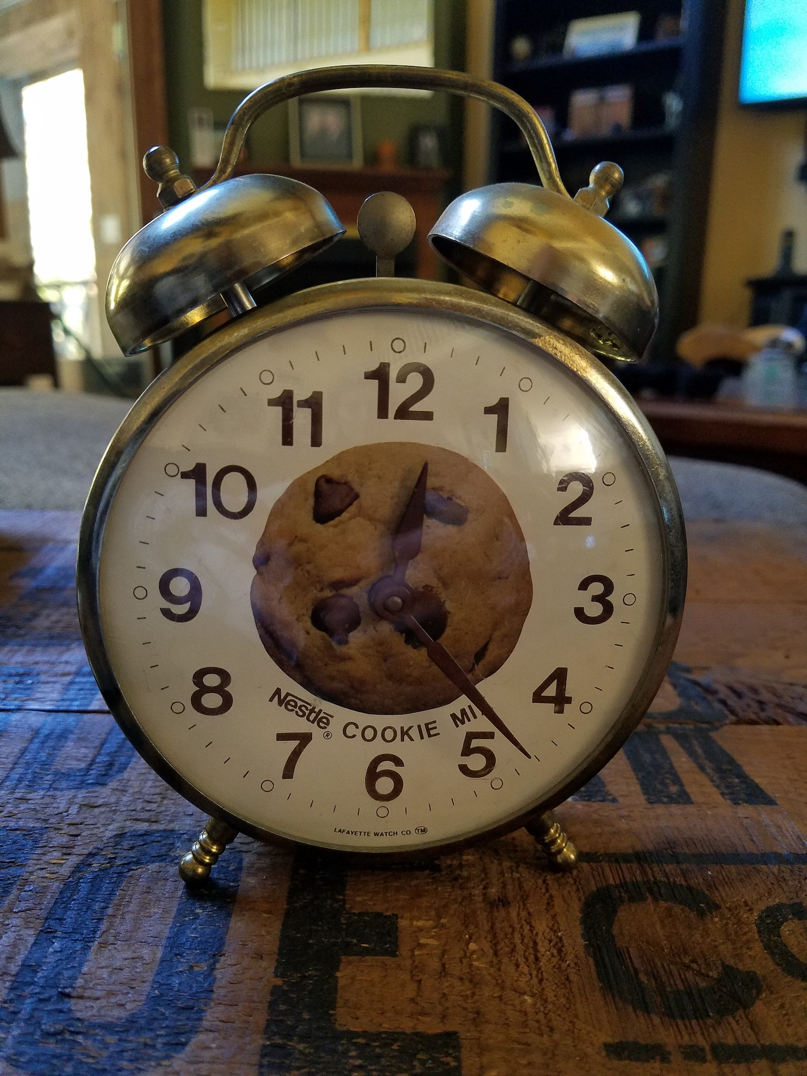 Vintage Nestle Cookie Mix Alarm Clock Lafayette Watch Co - Etsy
