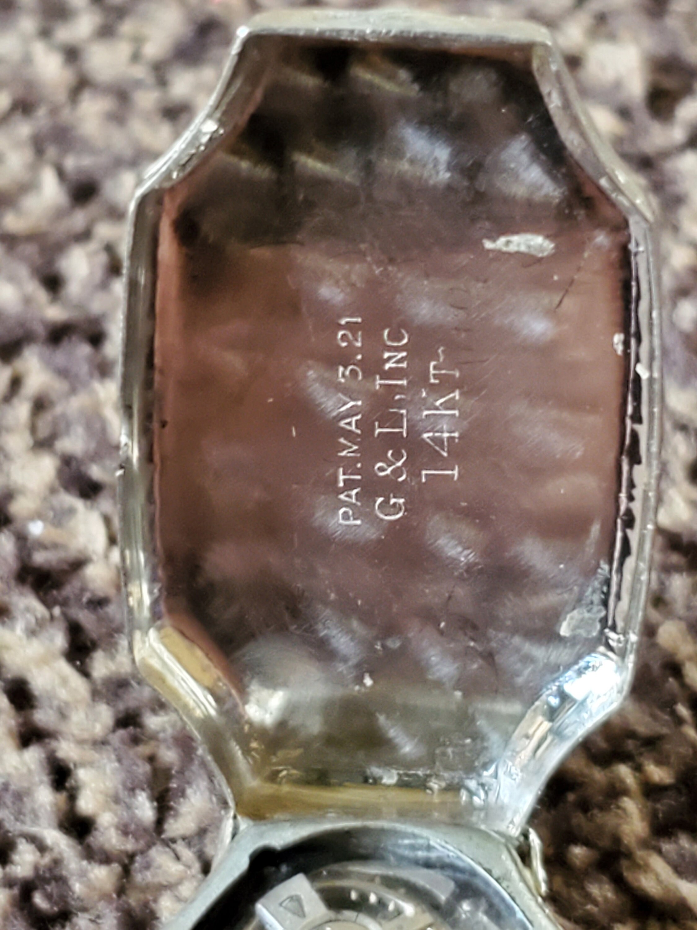 Vintage Deco Solrex 14K Watch | Etsy