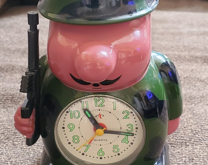 Musical Military/army Guy Alarm Clock Made by Skytimer - Etsy