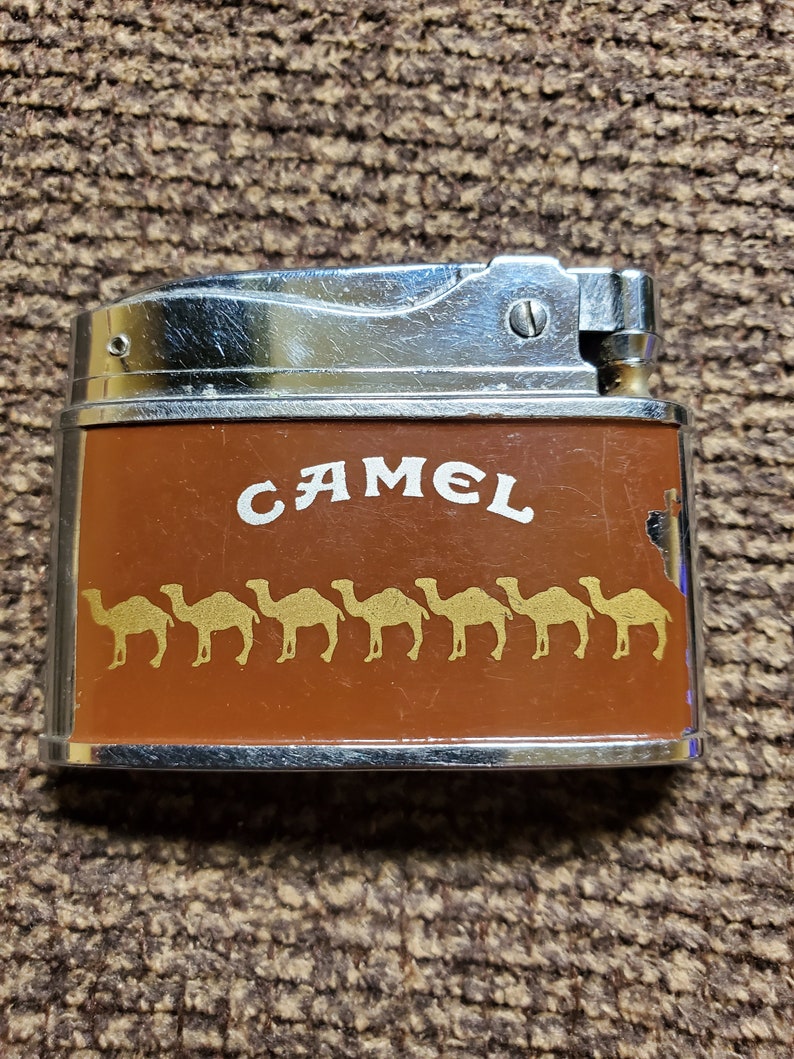 Vintage Camel Lighter Japan - Etsy