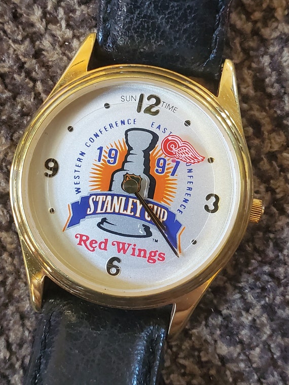 Vintage Red Wings Stanley Cup Champions Watch From 1997 | Etsy