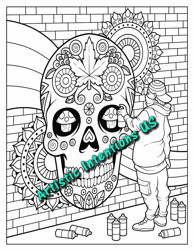 Altered States of Consciousness Coloring Page BUNDLE 30 Stunning and ...